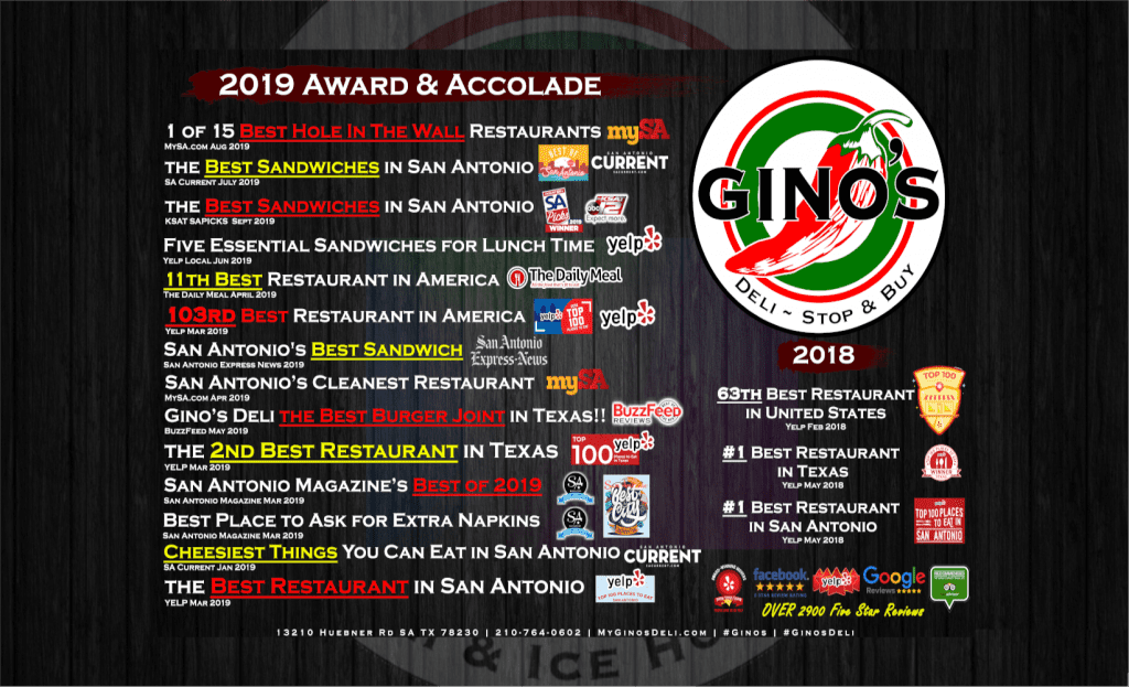 Gino's Deli & Ice House (Stop N Buy) - Gino's Deli @ Stop N Buy